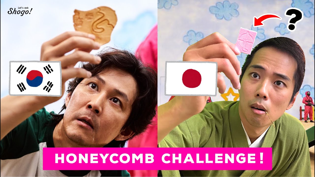 We Wouldn’t Win the SQUID GAME… Trying the Honeycomb Challenge ...
