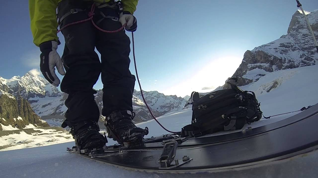 Snowboard: Splitboarding around Zermatt - YouTube