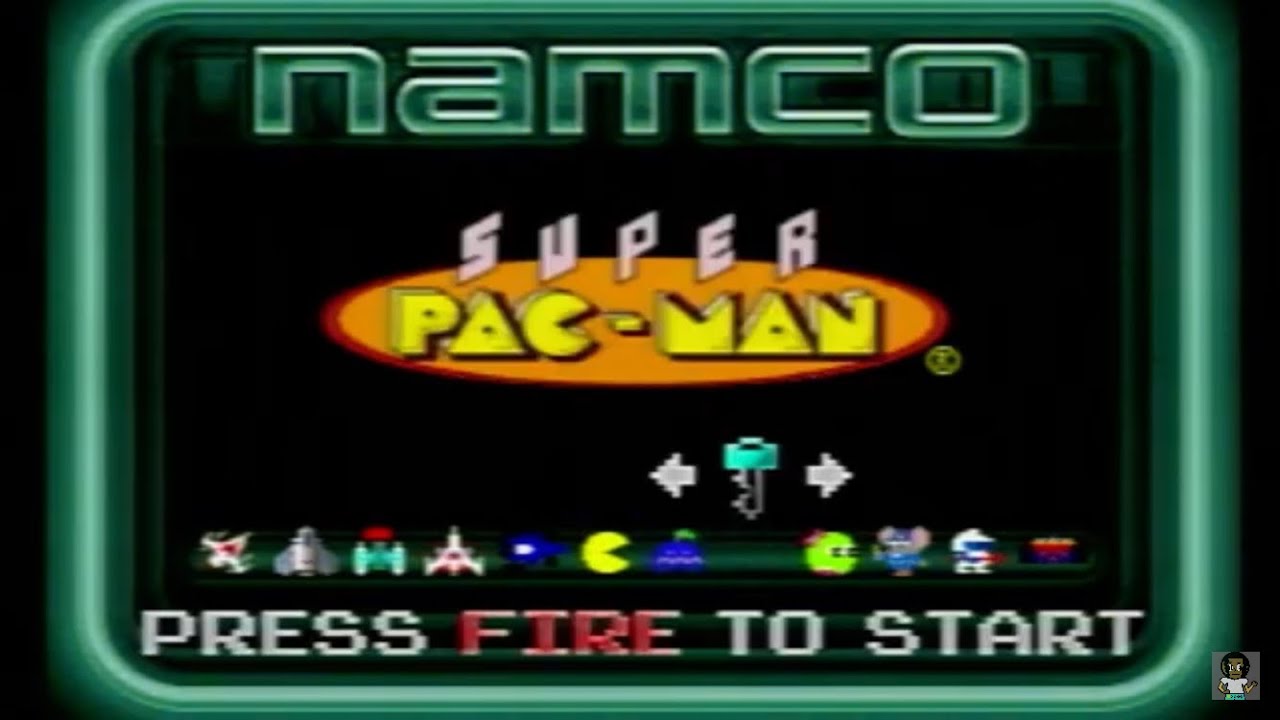 [Super Pac-Man] ©2008 Jakk's Pacific All Namco Games Plug N Play TV ...