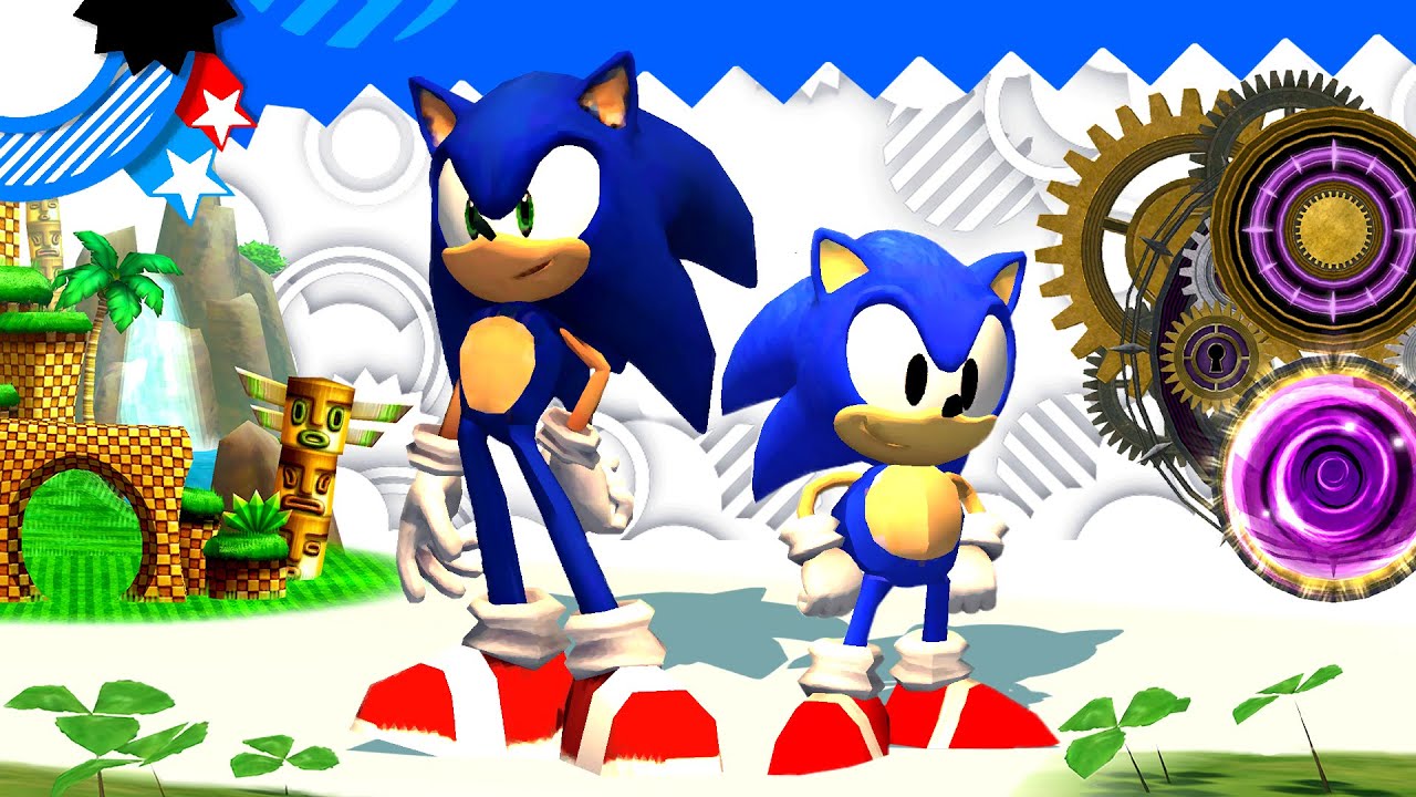 Sonic Generations 3DS recreated in Sonic Generations - YouTube