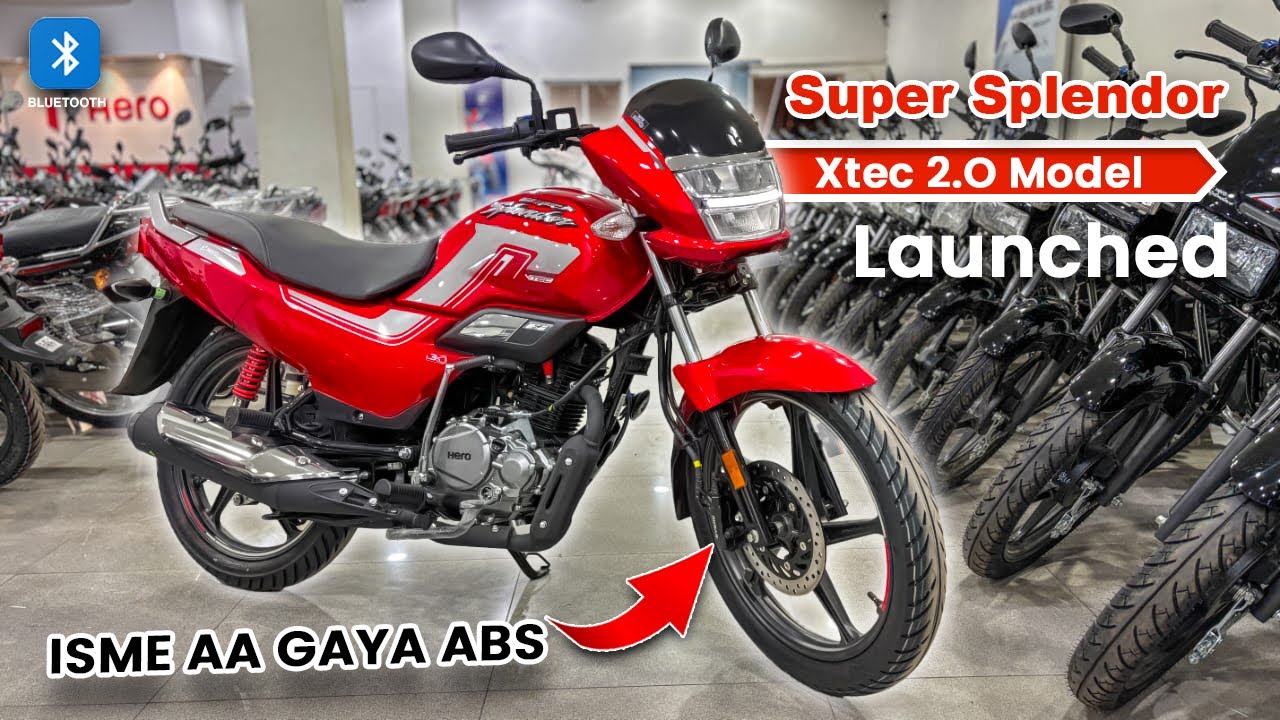 2025 Model Hero Super Splendor Xtec 125 ABS New Features Updated ...