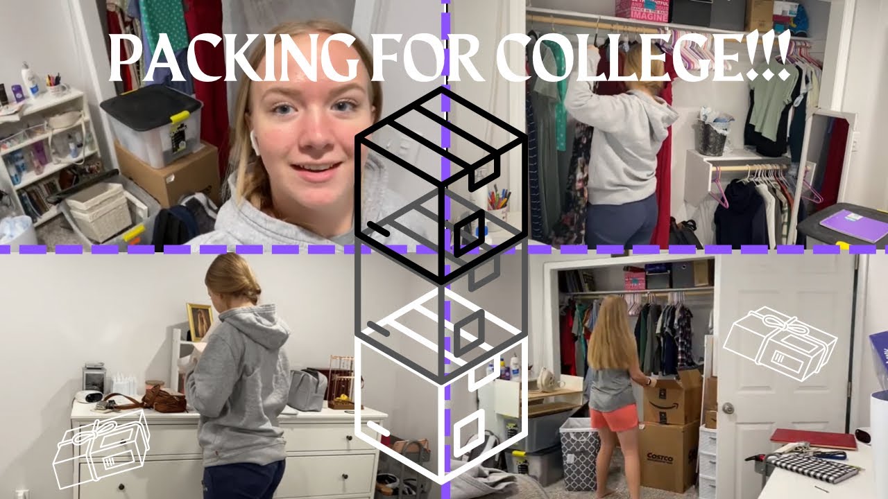 PACKING FOR COLLEGE!! - YouTube