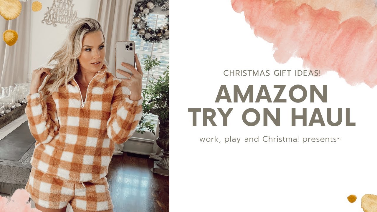 AMAZON TRY ON HAUL! DECEMBER 2021 - YouTube