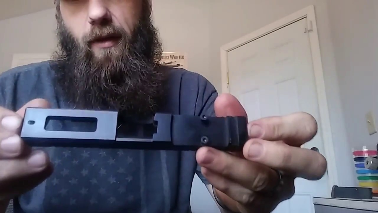 Brownells Glock slides w/ RMR cut review Glock 19 - YouTube