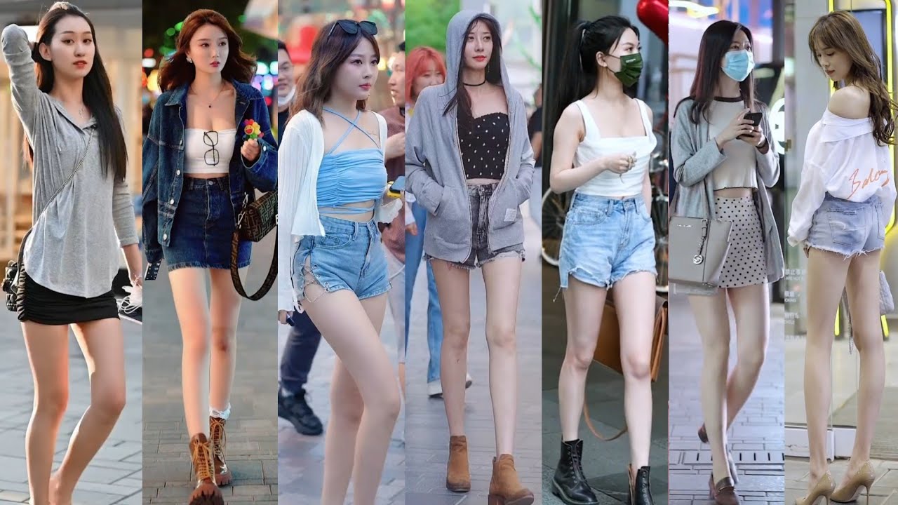 Mejores Street Fashion Douyin China | 抖音街拍穿搭 ！Douyin Tiktok China Thời ...