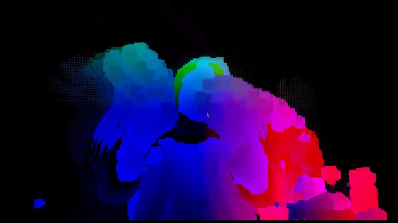 Kinect+Processing - Colours - YouTube