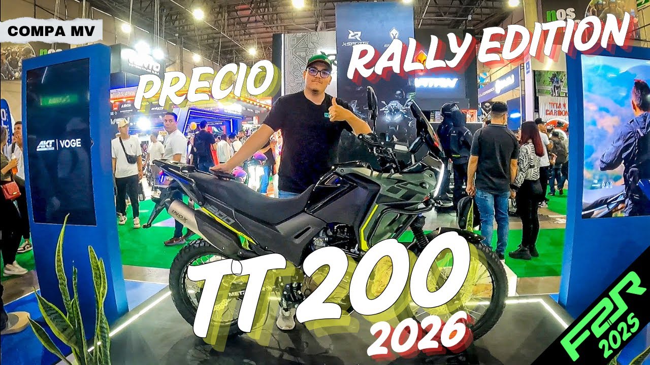 TT 200 2026 | RALLY EDITION | PRECIO | AKT | F2R | FERIA 2 RUEDAS ...