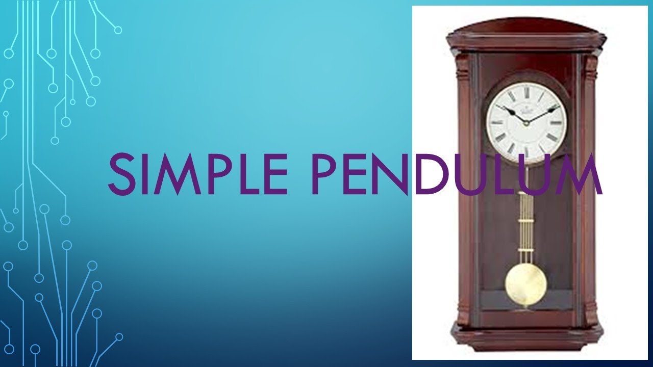 Simple Pendulum - YouTube