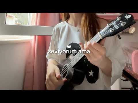 feride hilal akın gizli ask ukulele cover #ukulelecover