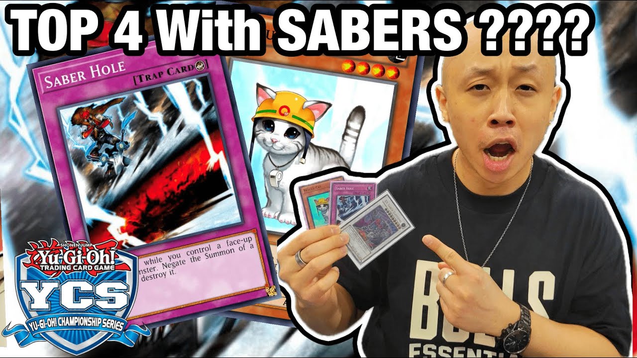 Top 4 X SABERS YCS Anaheim 2024 Deck Profile | Johnny Ngo - YouTube