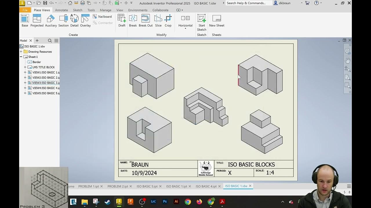 INVENTOR ISO BASIC IDW - YouTube