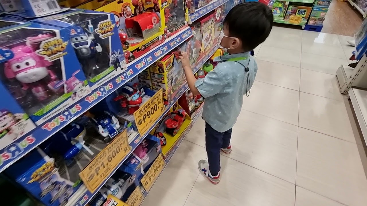 First Toy Store Experience - YouTube