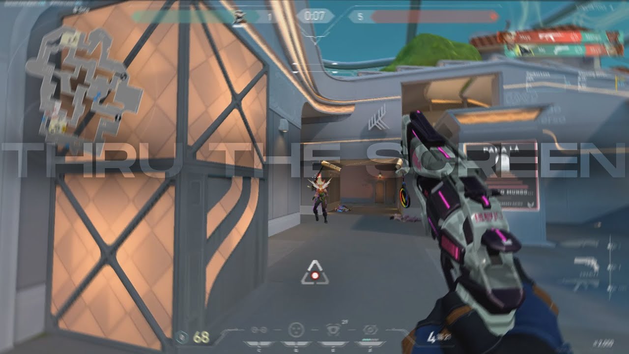 thru the screen (valorant highlights #11) - YouTube