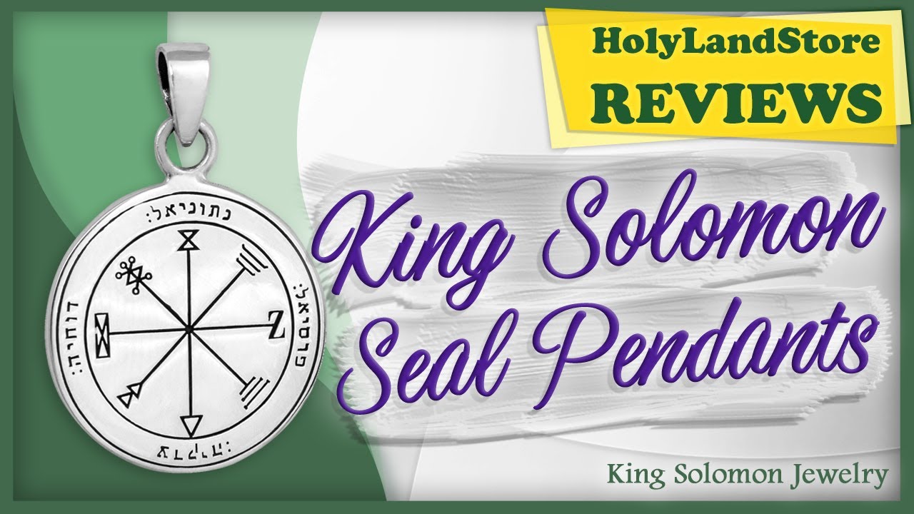 King Solomon Seal Pendants and Amulets: Benefits, Meanings and Uses ...