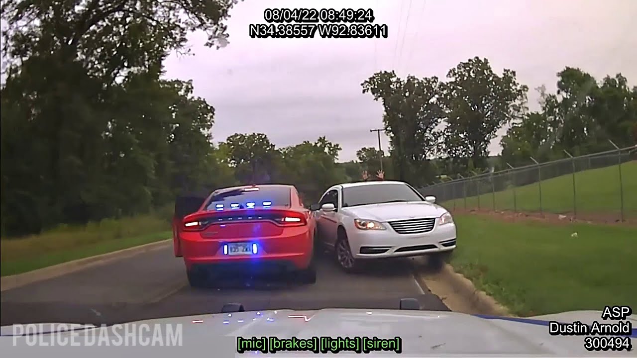 ASP High Speed Chase 120-MPH - Multiple Pit Maneuvers (Dashcam) - YouTube