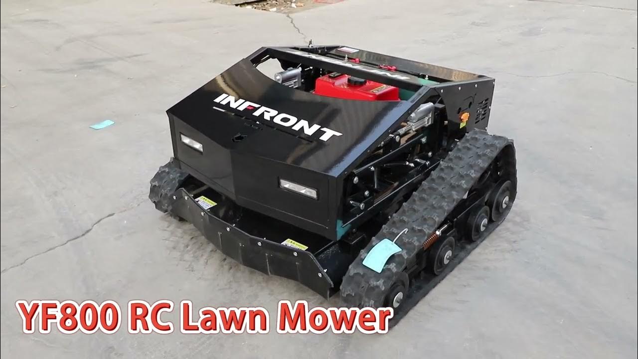 YF800 RC Lawn Mower - YouTube