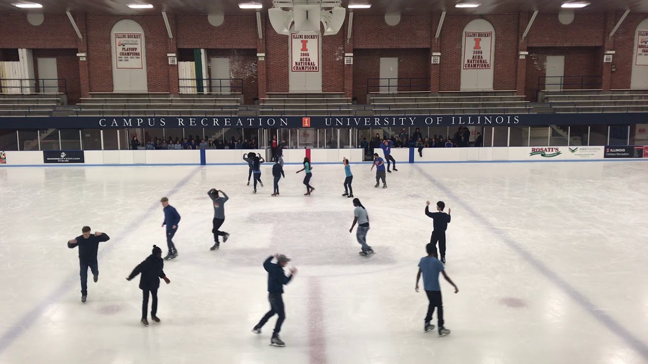 Group Ice Skating Video - YouTube