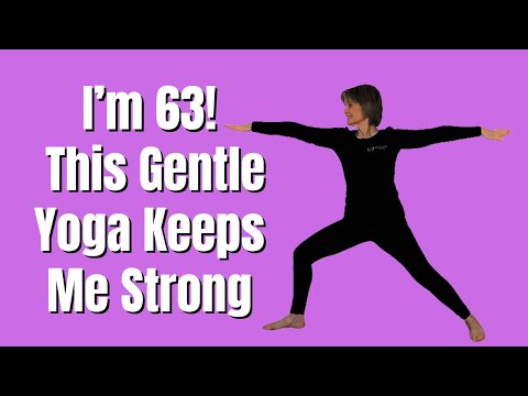 How to Stay Strong & Flexible After 60 | Gentle Hatha Yoga