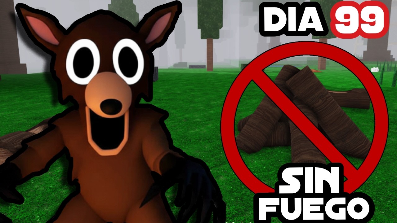 ¿Se puede sobrevivir SIN FOGATA en 99 noches en el bosque? | Roblox ...