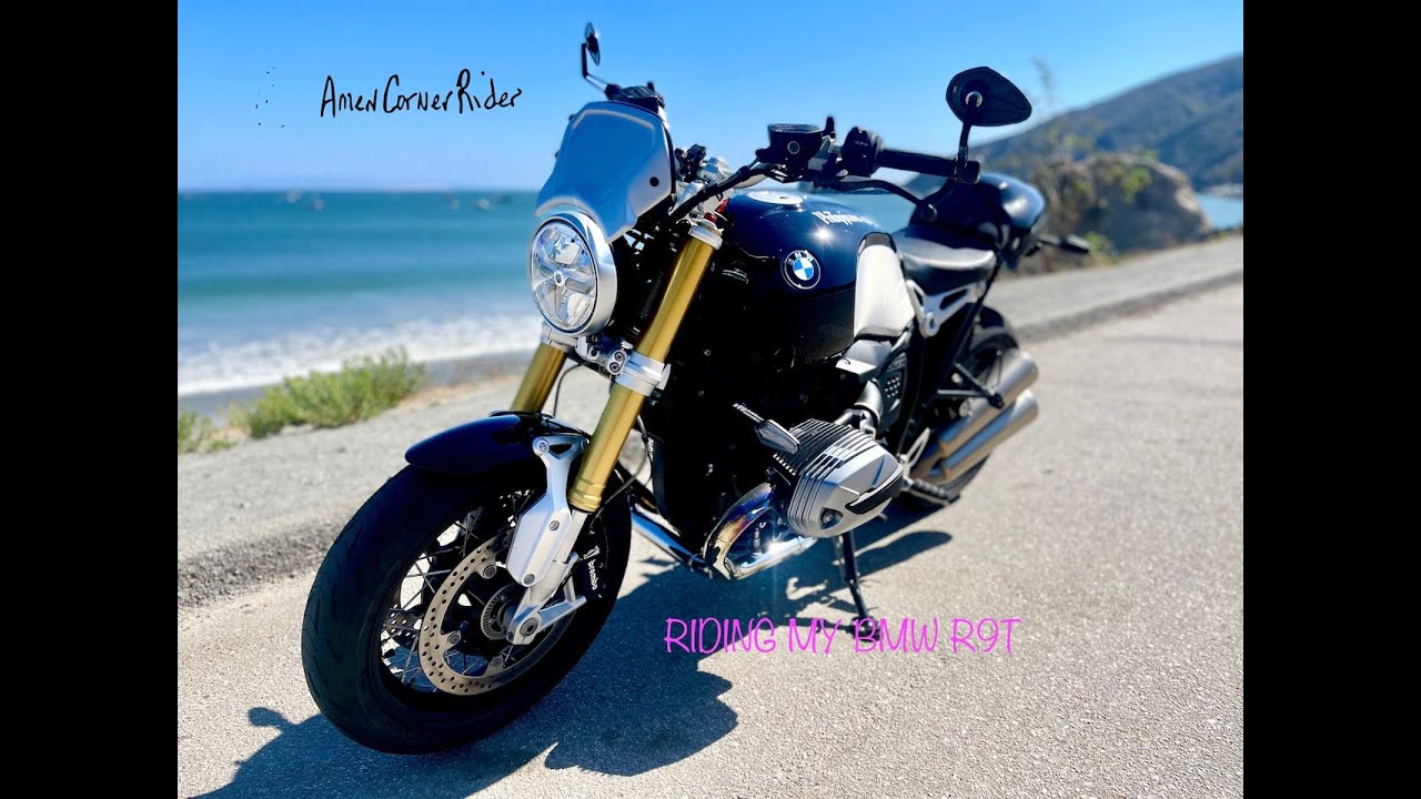 Riding my AWESOME BMW R9T. - YouTube