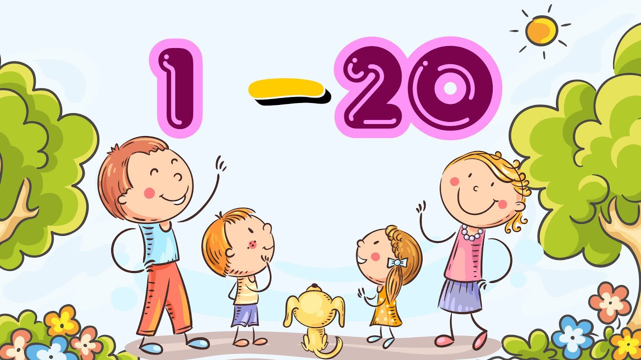 Let’s Count 1 To 20 | Counting Numbers | Learn Numbers For Kids - YouTube