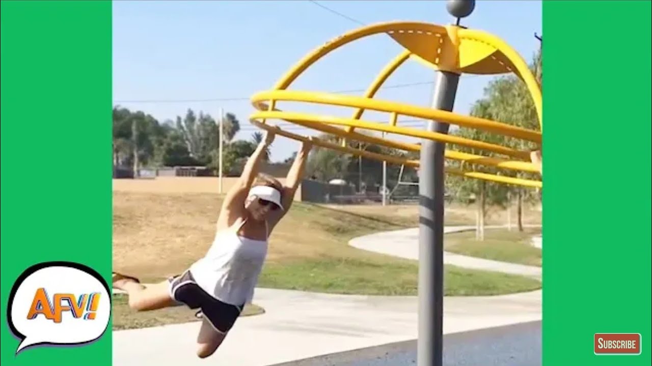 Gravity WINS, She FAILS! 😂 | Funny Fails | AFV 2019 - YouTube