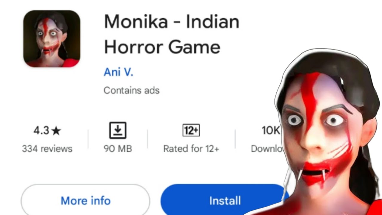 *NEW* KAMLA IS HERE MONIKA Horror Game - YouTube