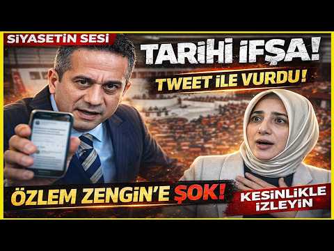 Ali Mahir Başarır'dan Meclis'i Sarsan Tweet İfşası! Özlem Zengin Buz Kesti!