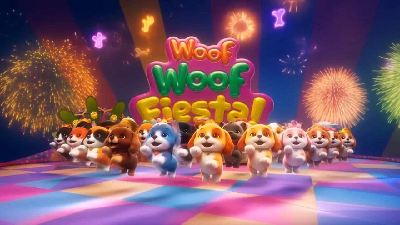 Woof Woof Fiesta | Song for Kids - YouTube