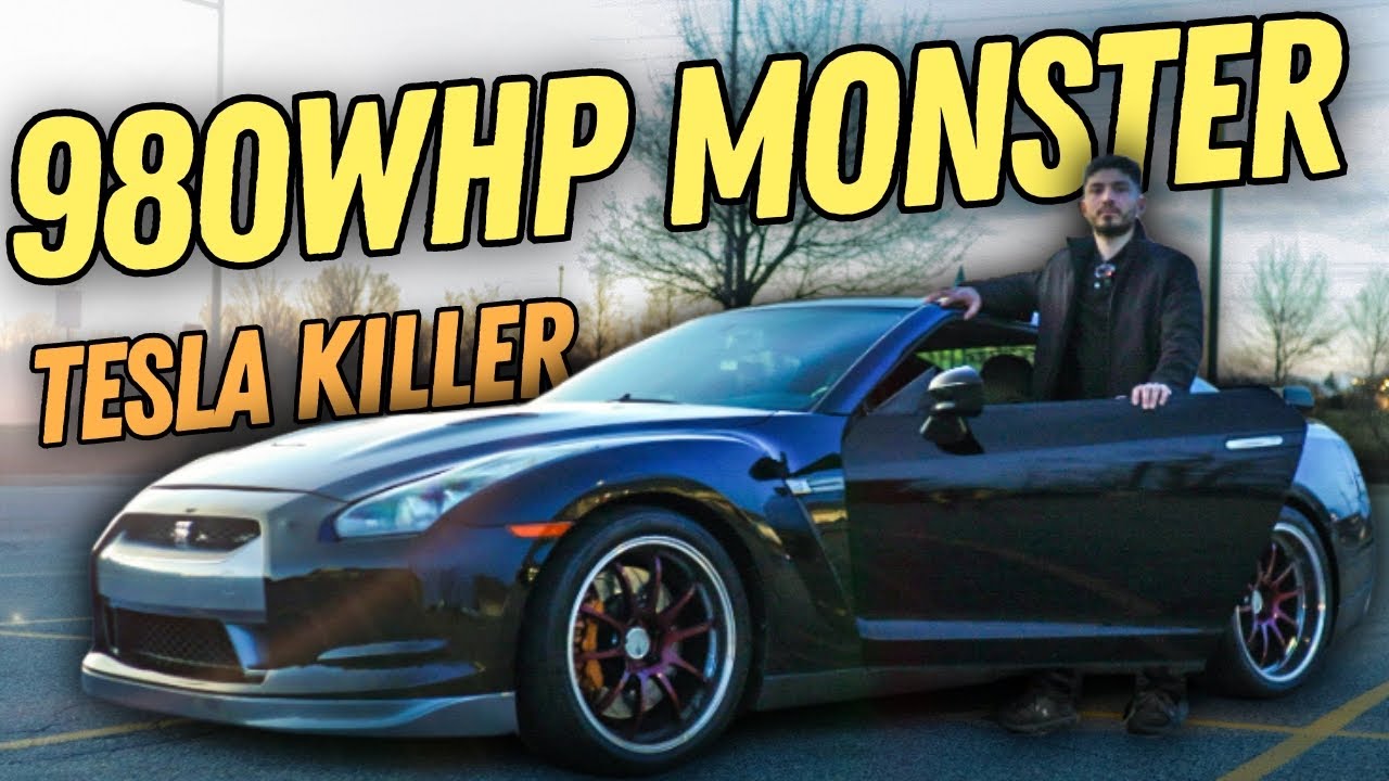 This GTR R35 Is An Absolute Tesla Killer!! 980WHP MONSTER!!! - YouTube
