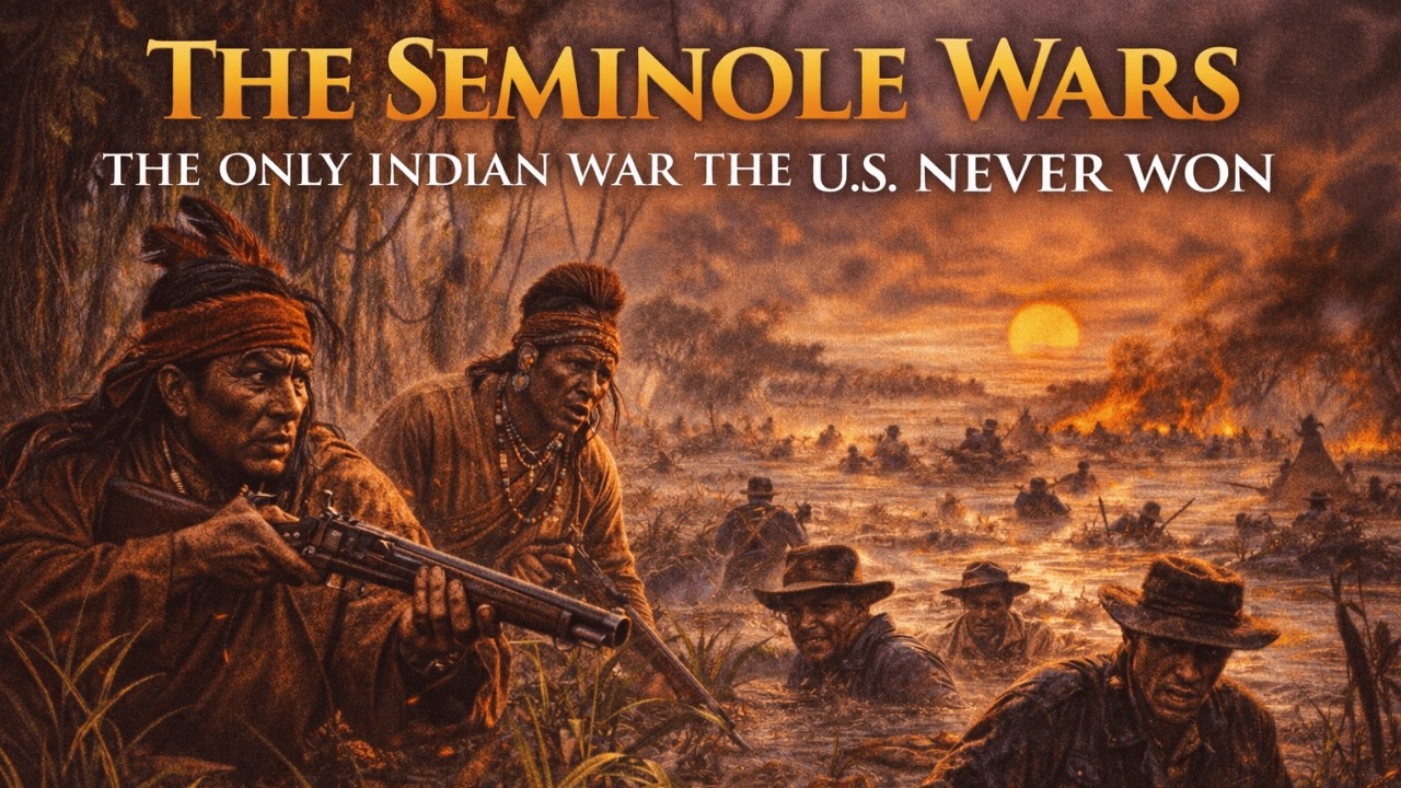 The Seminole Wars — The Only Indian War the U.S. Never Won - YouTube
