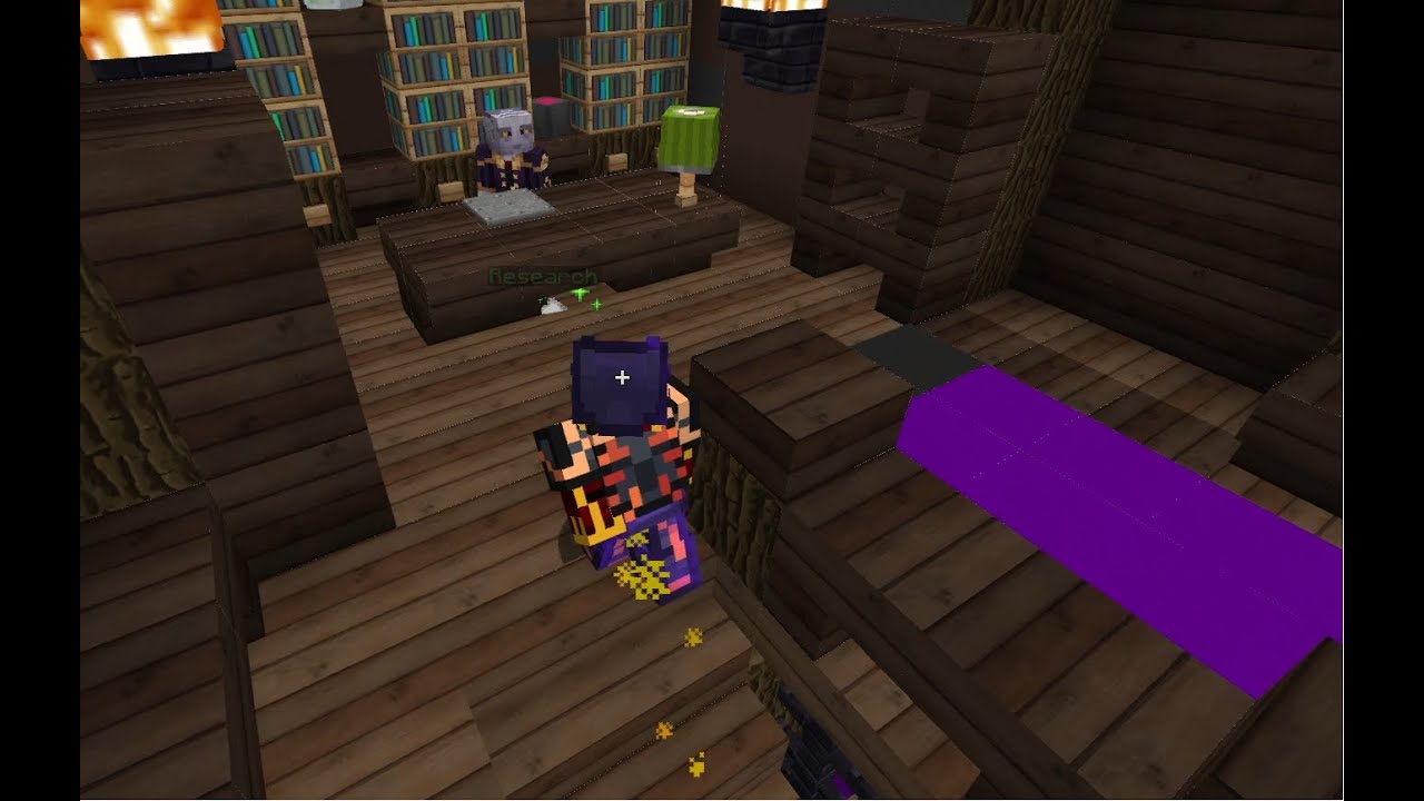 How to get dean's research for barbarian clan. hypixel skyblock - YouTube