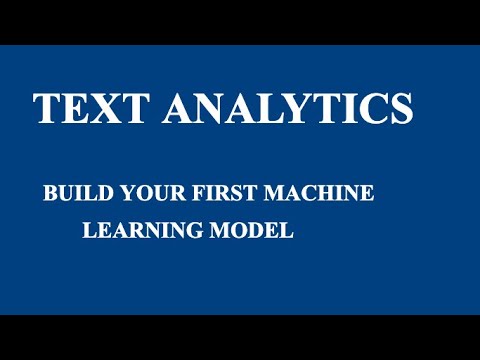 Text Analytics | AzureML Machine Learning Studio | Build your First ...