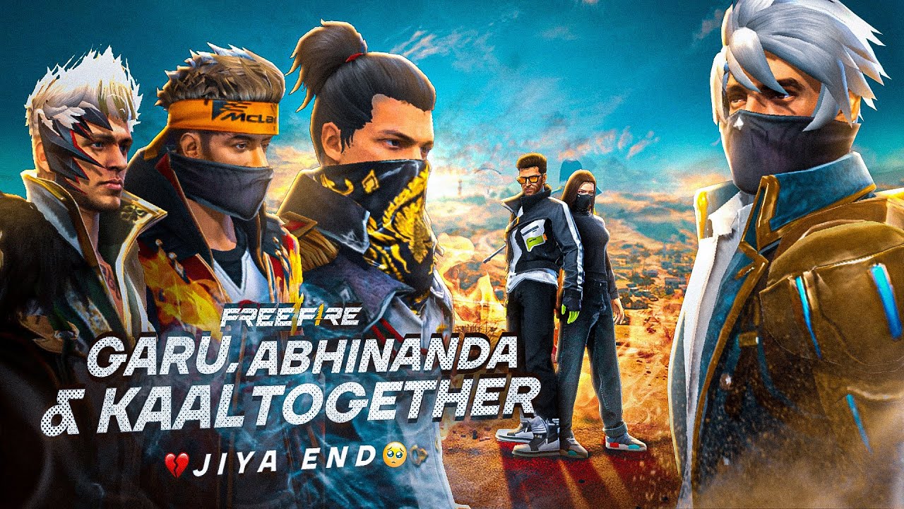 The Endgame 🔥 | GARU , KAAL AND ABHINANDA TOGETHER ️ | FREE FIRE SHORT ...