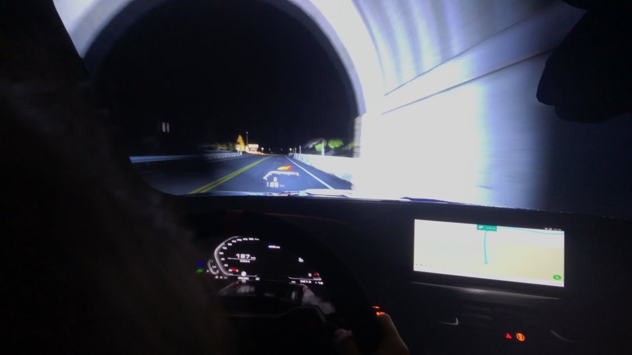 BMW M5 CS Night Touge in Los Angeles Canyons | Pure Twin-Turbo V8 Sound ...