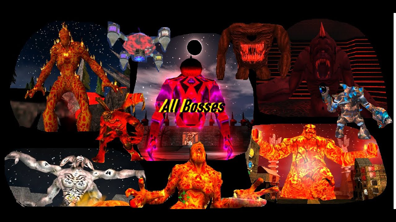 Serious Sam: Hell encounter impossible+++ | Все боссы - YouTube