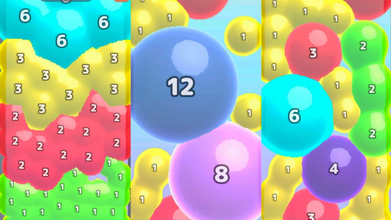 Melty Bubble vs 2048 Merge Run - Gameplay Android (Freeplay, Math Game ...