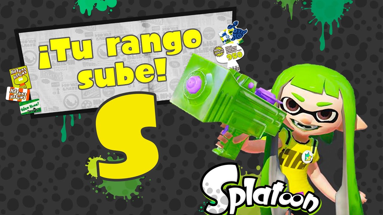 Subiendo a Rango S - Splatoon - YouTube