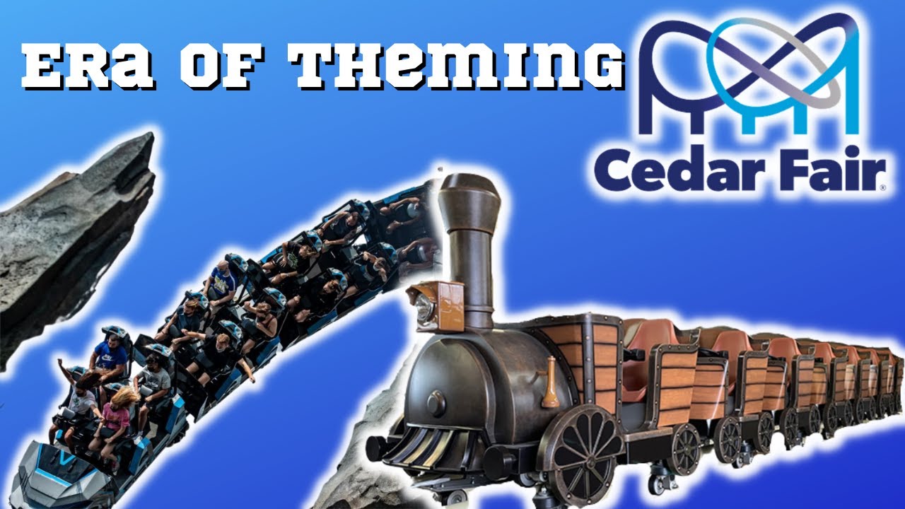 Cedar Fair Investing in Theming - YouTube