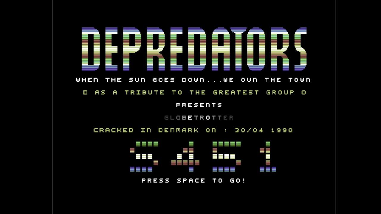 C64 Crack Intro: Depredators Papillons Remake Intro 1990 - YouTube