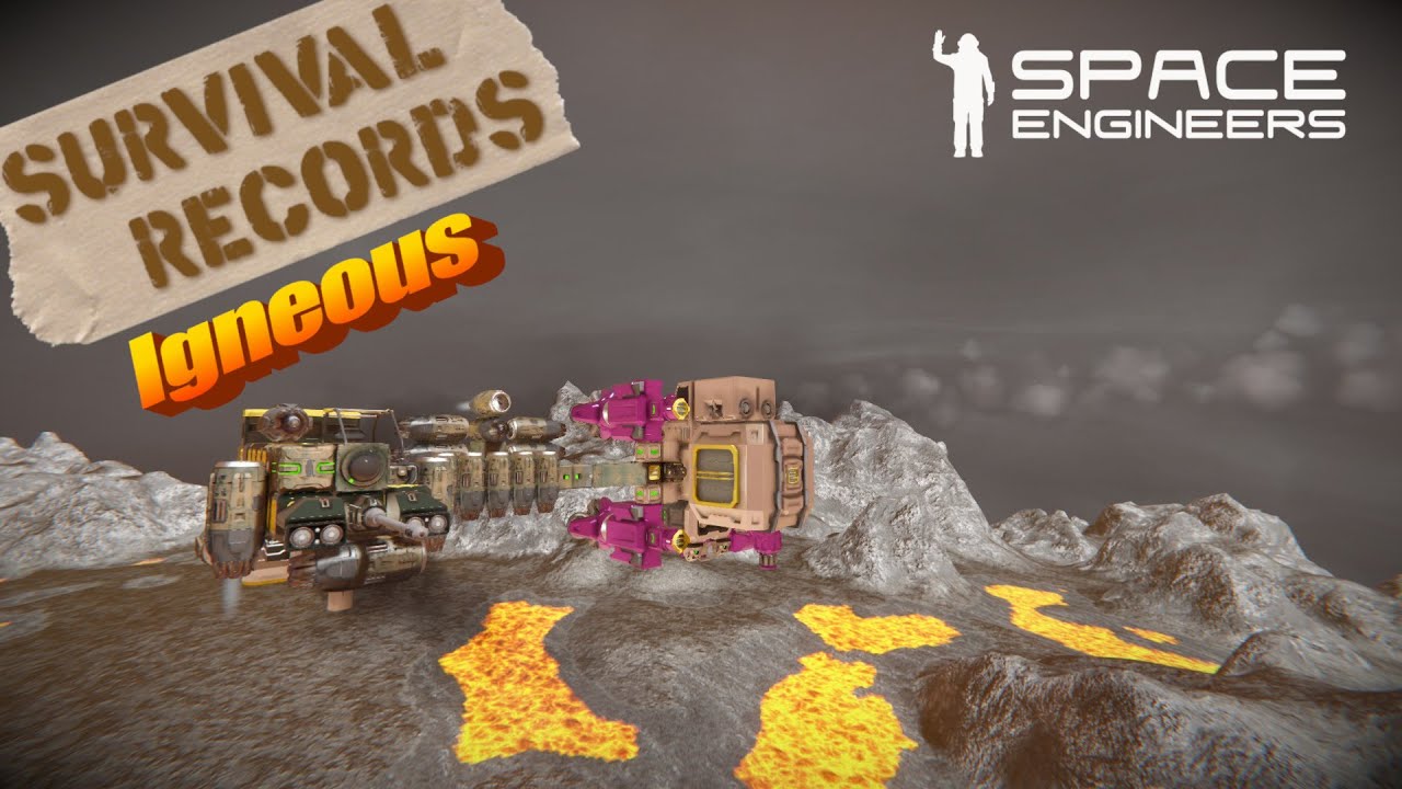 Survival Records, Igneous (Space Engineers Lets Play) E17 - YouTube