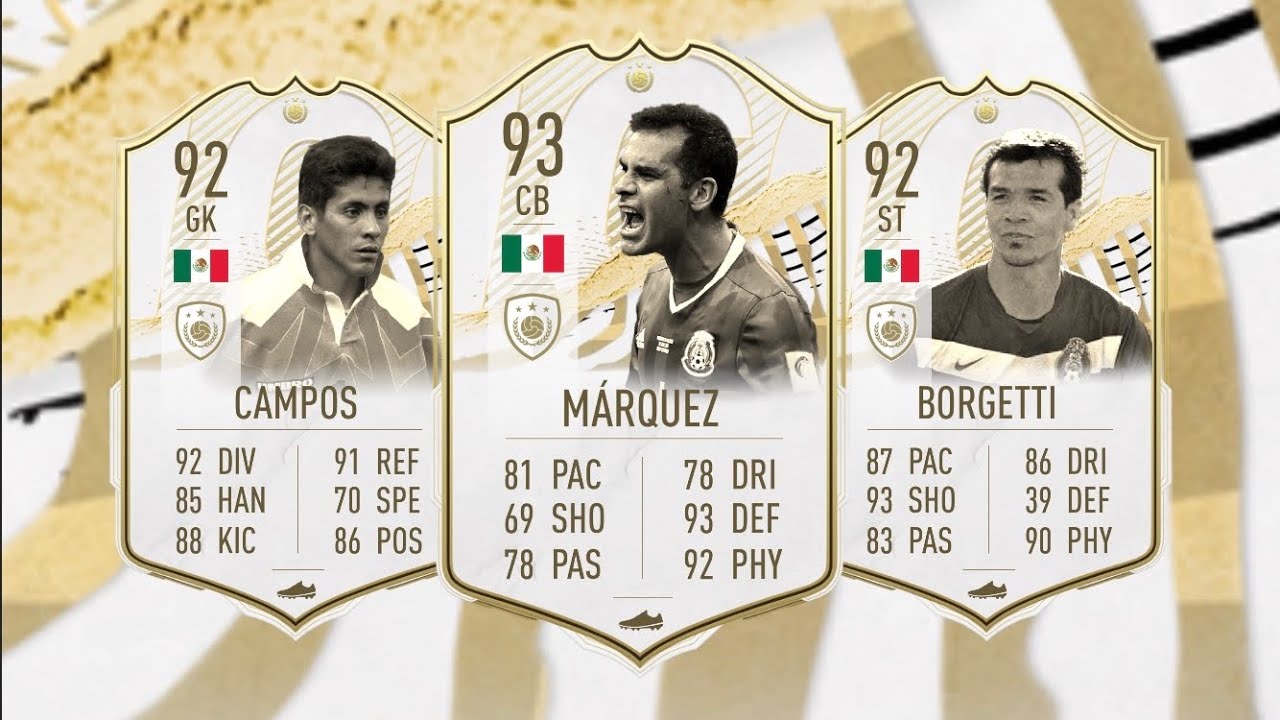 Mexican FIFA Icon Wishlist!! ft. Márquez, Borgetti and Campos!! - YouTube