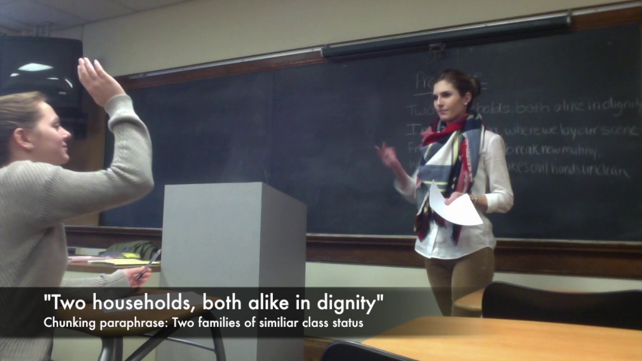 Micro-teaching Lesson: Chunking - YouTube