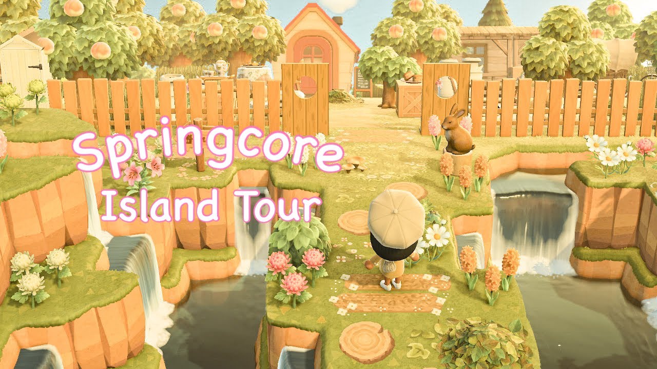 Springcore Isand Tour | Animal Crossing New Horizons - YouTube