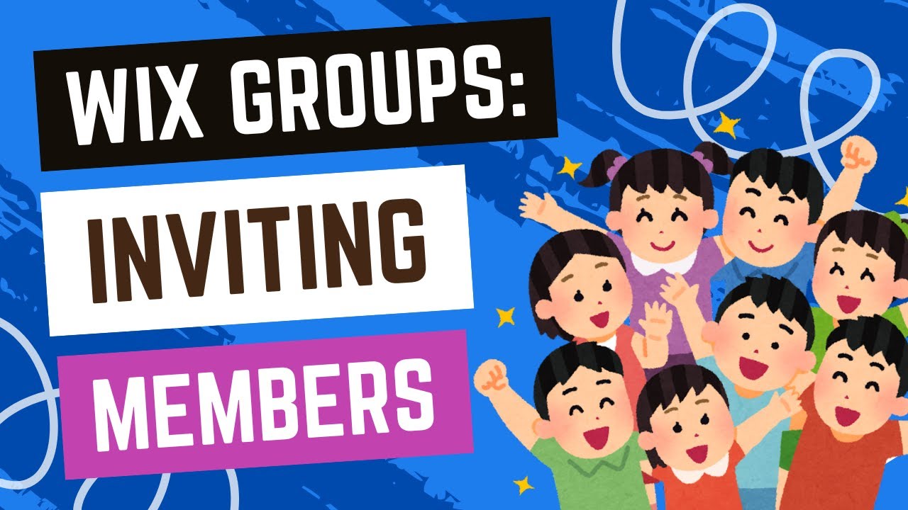 Wix Groups - Adding Group Members - YouTube