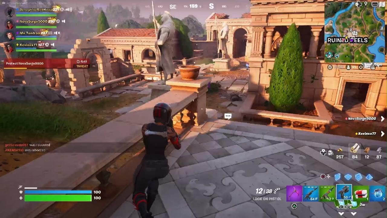 Sniper axe Fortnite - YouTube