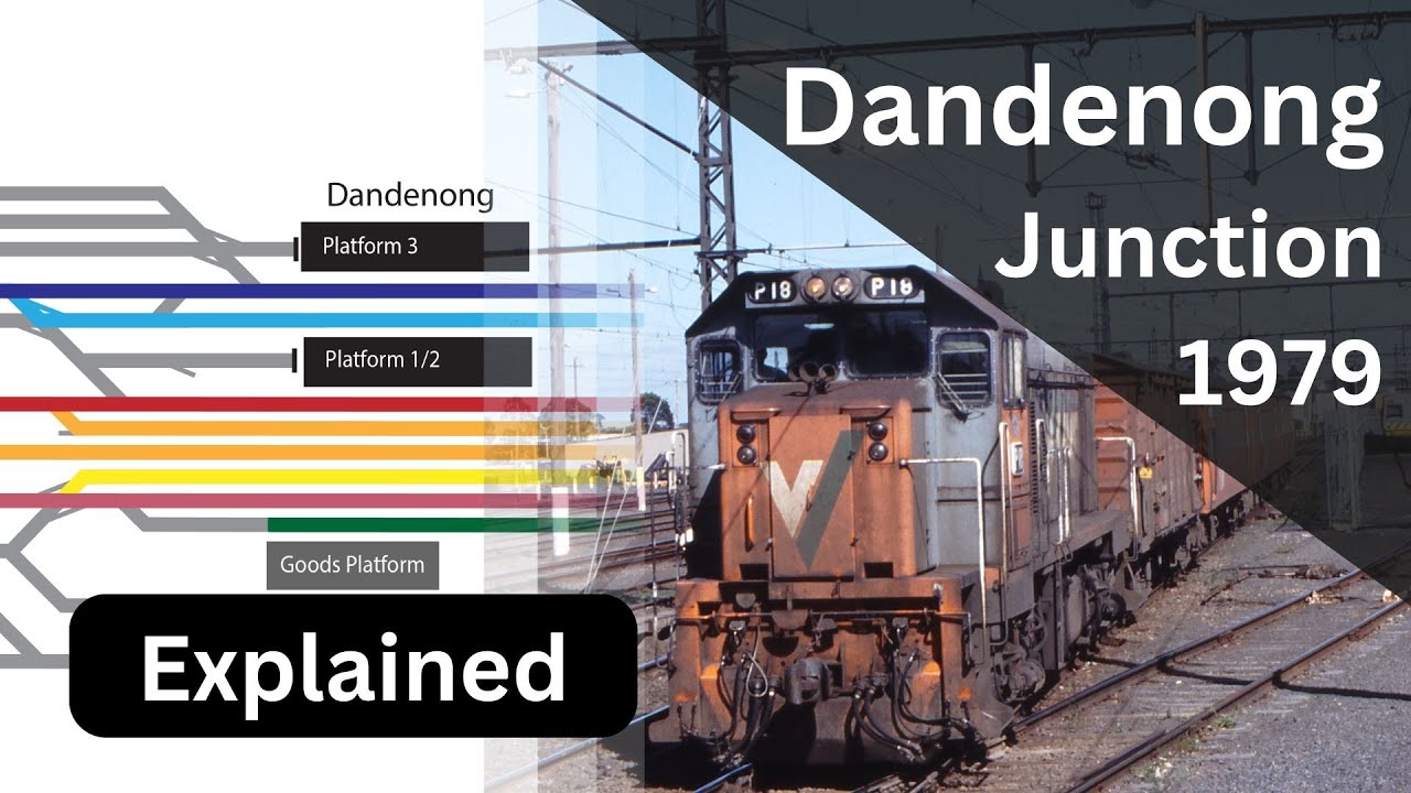 Dandenong 1979 Railway Junction Explained - YouTube