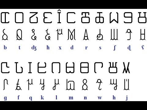 Another 20th century Somali script: Kaddare script - YouTube