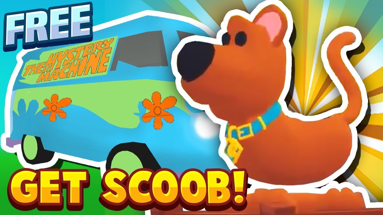 HOW TO GET THE **NEW SCOOBY DOO PET IN **ADOPT ME + ACCESORIES - YouTube