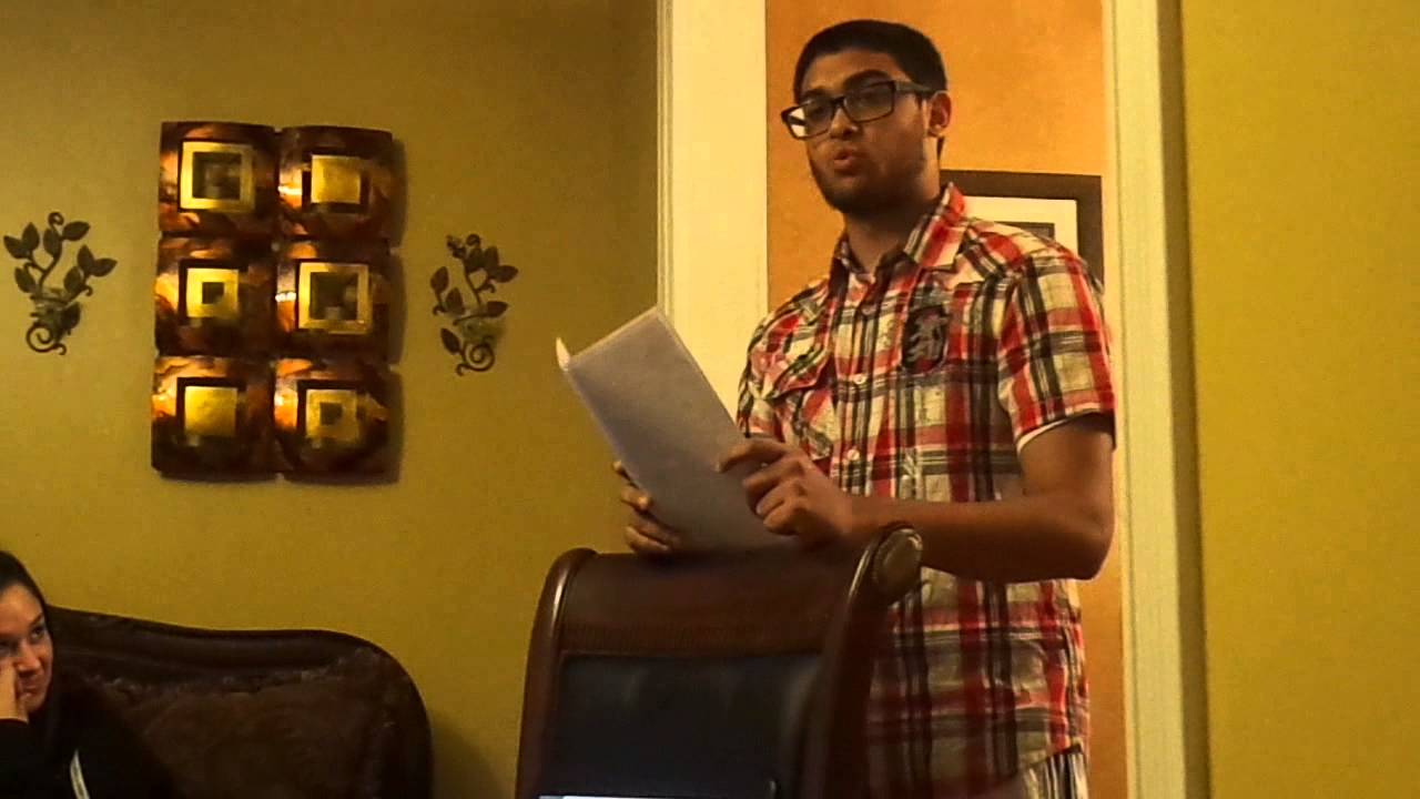 Aadam Mohamed Speech- DNA Evidence- Informative Speech - YouTube